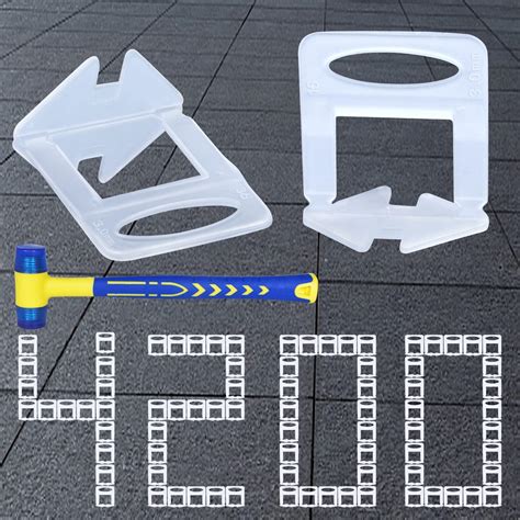 Tile Leveling System Clips Tiles Leveler Spacers Tile Clips 1 16 Inch Tile Spacer 4500 Piece And