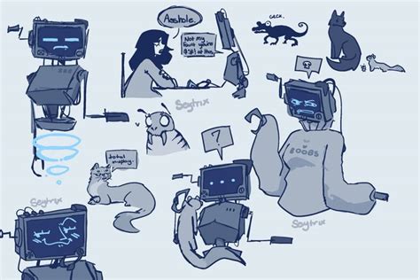 P Inscryption fanart Комиксы Иллюстрации Роботы