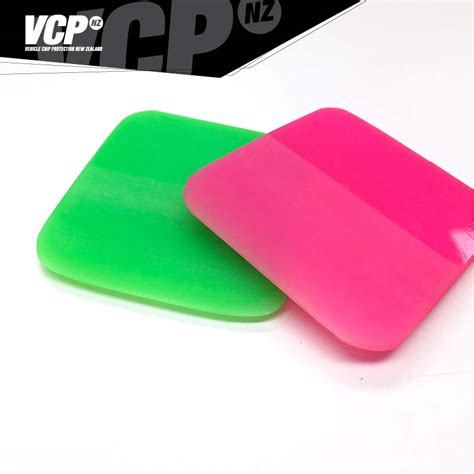 Ppf Hivis Pink Green Squeegee Rounded Nz