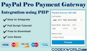 PayPal Subscriptions Payment Gateway Integration In PHP CodexWorld