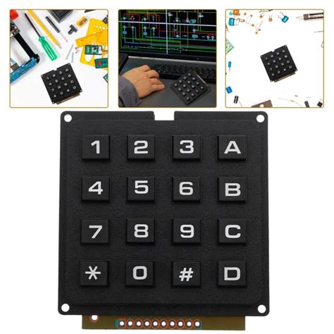Membrane Keyboard Module Array Matrices Keyboard 16 Keys Keyboard £540