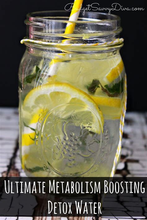 Diet Water Recipe Lemon Detox Beverage Lemon And Basil Water