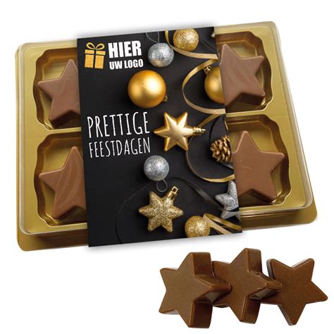 Doosje Met 6 Chocolade Sterretjes