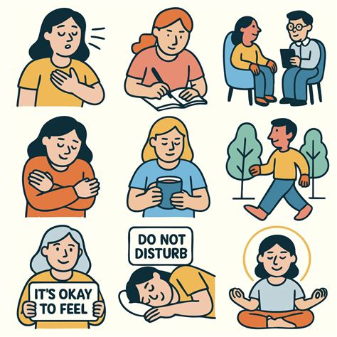 Emotional Expressions Depict Various Aspects Of Mental Health And Self