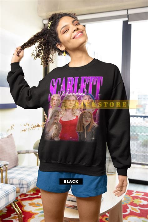 Scarlett Johansson Sweatshirt Scarlett Johansson Sweater Scarlett