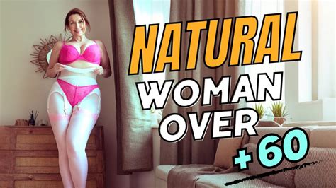 Natural Older Woman Over 60 Attractively Dressed Classy Natural Older