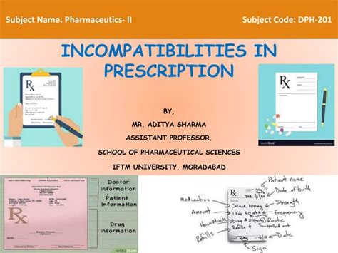 Pharmaceutical Incompatibilities Pptx