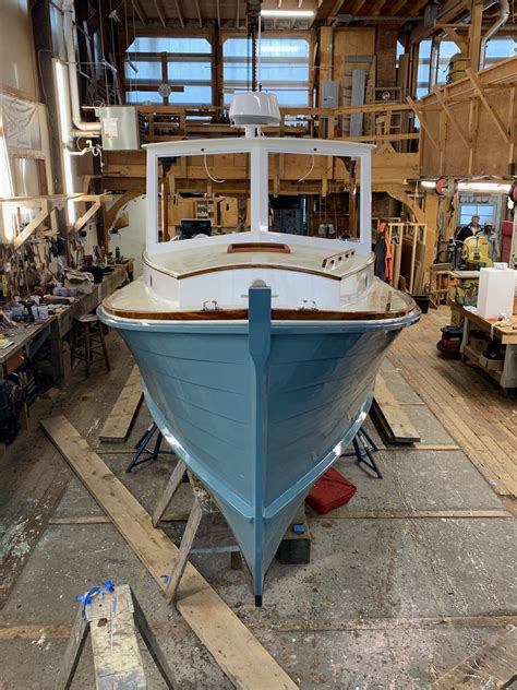 Boat Building At Finale First Light Boatworks