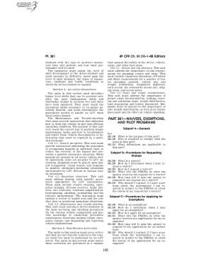 Fillable Online CFR Appendix F To Part LCV Driver Training Fax Email Print PdfFiller