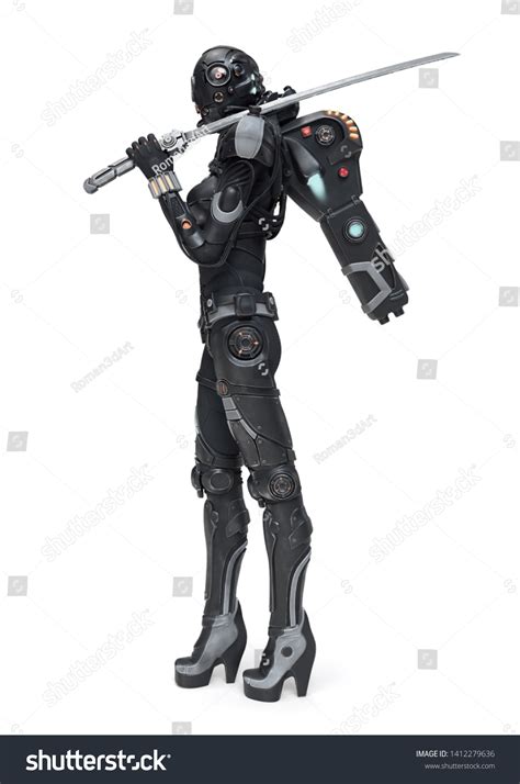 297 Cyberpunk Samurai Girl Royalty Free Photos And Stock Images