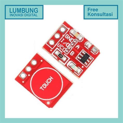 Jual Sensor Sentuh Touch Sensor Capacitive Module TTP Switch Shopee Indonesia