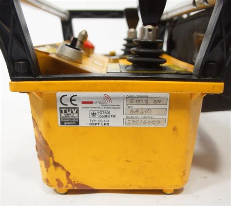 Altec Hetronic Cs 434 Wireless Boom Remote Radio Control Digger Derrick