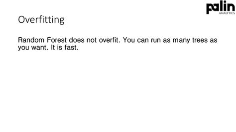 Random Forest Classifier In Machine Learning Palin Analytics Pptx