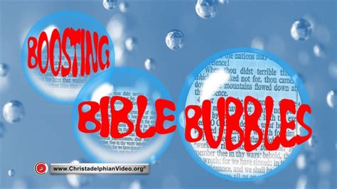 Boosting Bible Bubbles The Importance Of The Next Verse Youtube