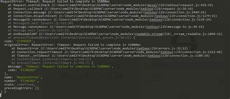 mysql is there a way to set a maximum timeout in node js stack overflow