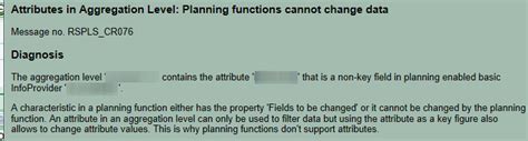 Problem With Planning Functions On Standard Adso W Sap Community