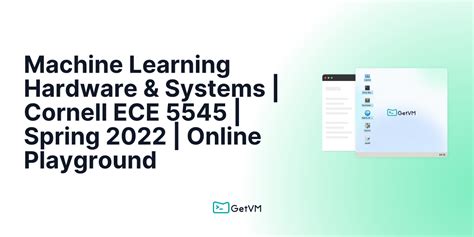 Machine Learning Hardware And Systems Cornell Ece 5545 Spring 2022 Online Playground