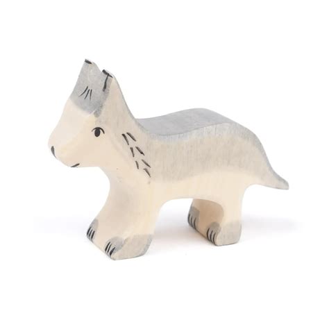 Holztiger Wolf Klein