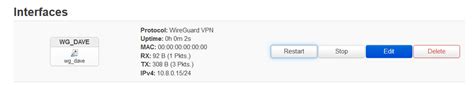 how to recover space in a 4 32 device in order to install wireguard
