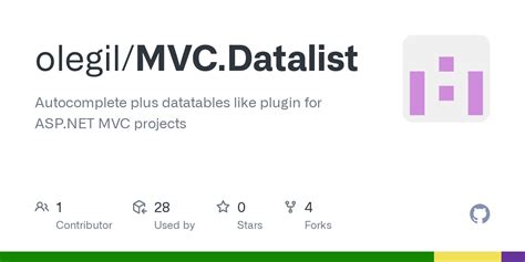 Github Olegil Mvc Datalist Autocomplete Plus Datatables Like Plugin For Asp Mvc Projects