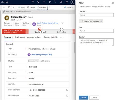 Guide For Custom Help Panes In Dynamics 365 Task For A Unified Interface