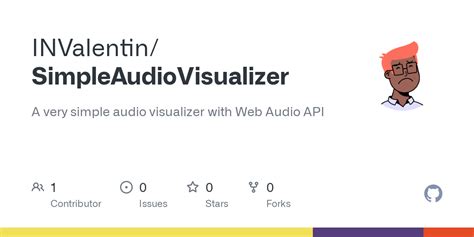 Github Invalentin Simpleaudiovisualizer A Very Simple Audio Visualizer With Web Audio Api