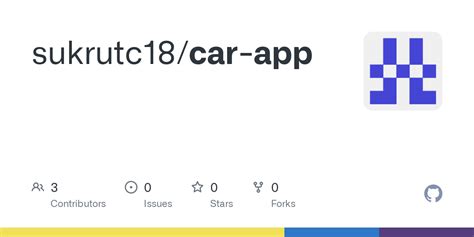 GitHub Sukrutc Car App