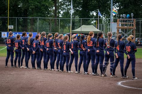 Oranje U15 Loopt Finale Ek Softbal Net Mis Honkbalsoftbalnl
