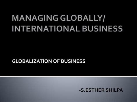 Stages Of Internationalization Pptx Large Business Business