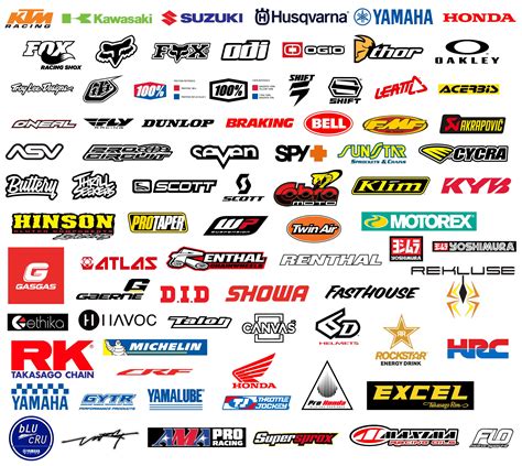 Motocross Brands Logo Home