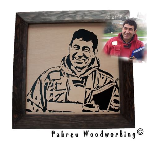 Scroll Saw Portrait Tribute
