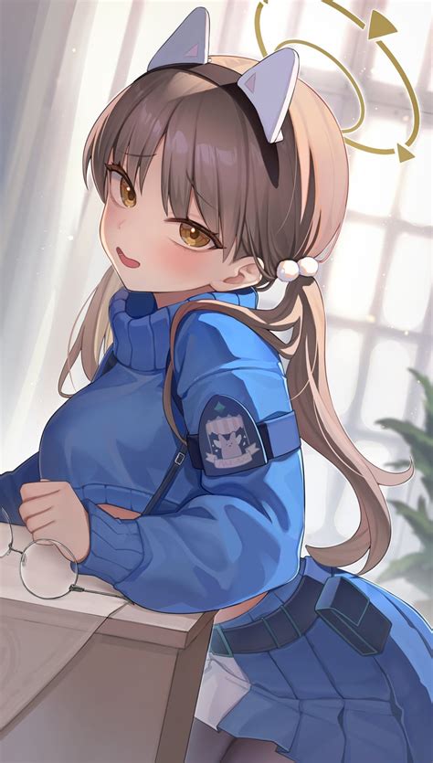 Moe Blue Archive Drawn By Danha Danbooru