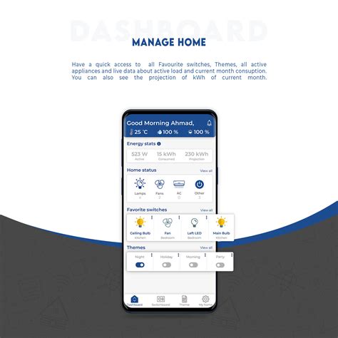 Smart Home Mobile App Ui Ux Design Behance