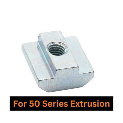 Pre Insertion T Nut For 50 Series Aluminium Extrusions