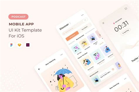 Best Sketch IOS App Templates Yes Web Designs