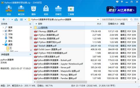 Python 速查表手册全套 ZIP MB 懒之才