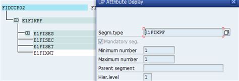 Idoc Segment Hierarchy Problem Sap Community