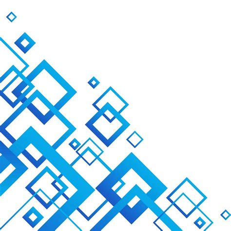Geometric Square Shapes Background Vector Square Shapes Pattern Wall