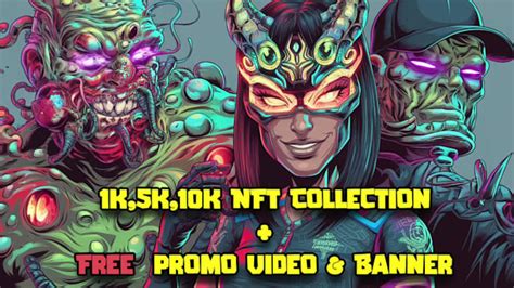 Create Stunning 1k 5k 10k Nft Collections With Unique Traits By Self