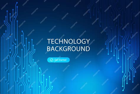 Premium Vector Abstract Digital Network Connection Structure On Blue Background