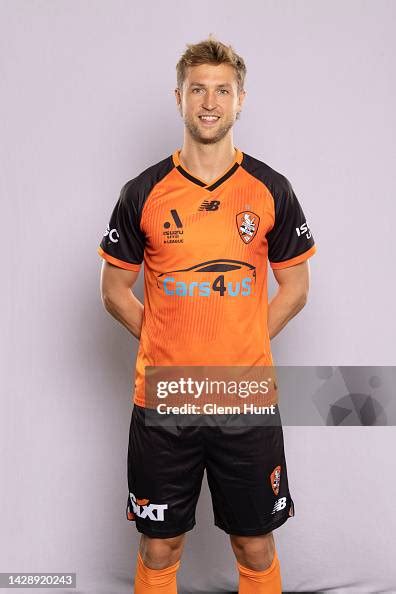 Matti Steinmann Poses During The Brisbane Roar 2022 23 A League Mens
