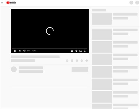 Web Design Skeleton Screen
