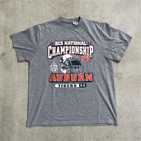 Auburn Tigers 2011 Bcs National Championship Under Depop