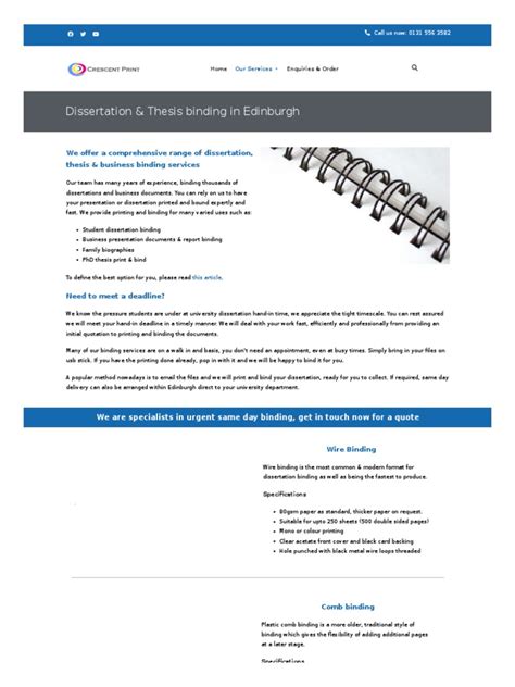 Dissertation And Thesis Binding In Edinburgh Pdf Bookbinding Paper Dissertation And Thesis Binding In Edinburgh Pdf Bookbinding Paper