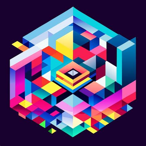 Premium Vector Polygon Geometric Background Design