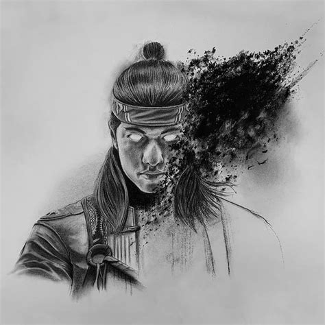 Drawing Of Liu Kang R Mortalkombat