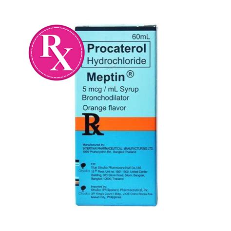 Meptin Procaterol 5mcgml Syrup 60ml