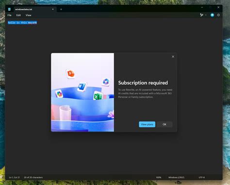 Windows 11 Notepads Chatgpt Based Rewrite Rolls Out To Everyone