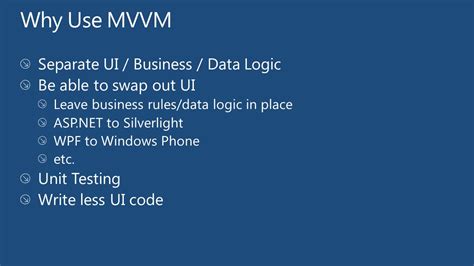 paul d sheriff dev216 mvvm made easy paul d sheriff ppt video