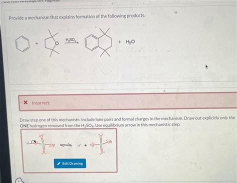 Solved Provide A Mechanism That Explains Formation Of Th